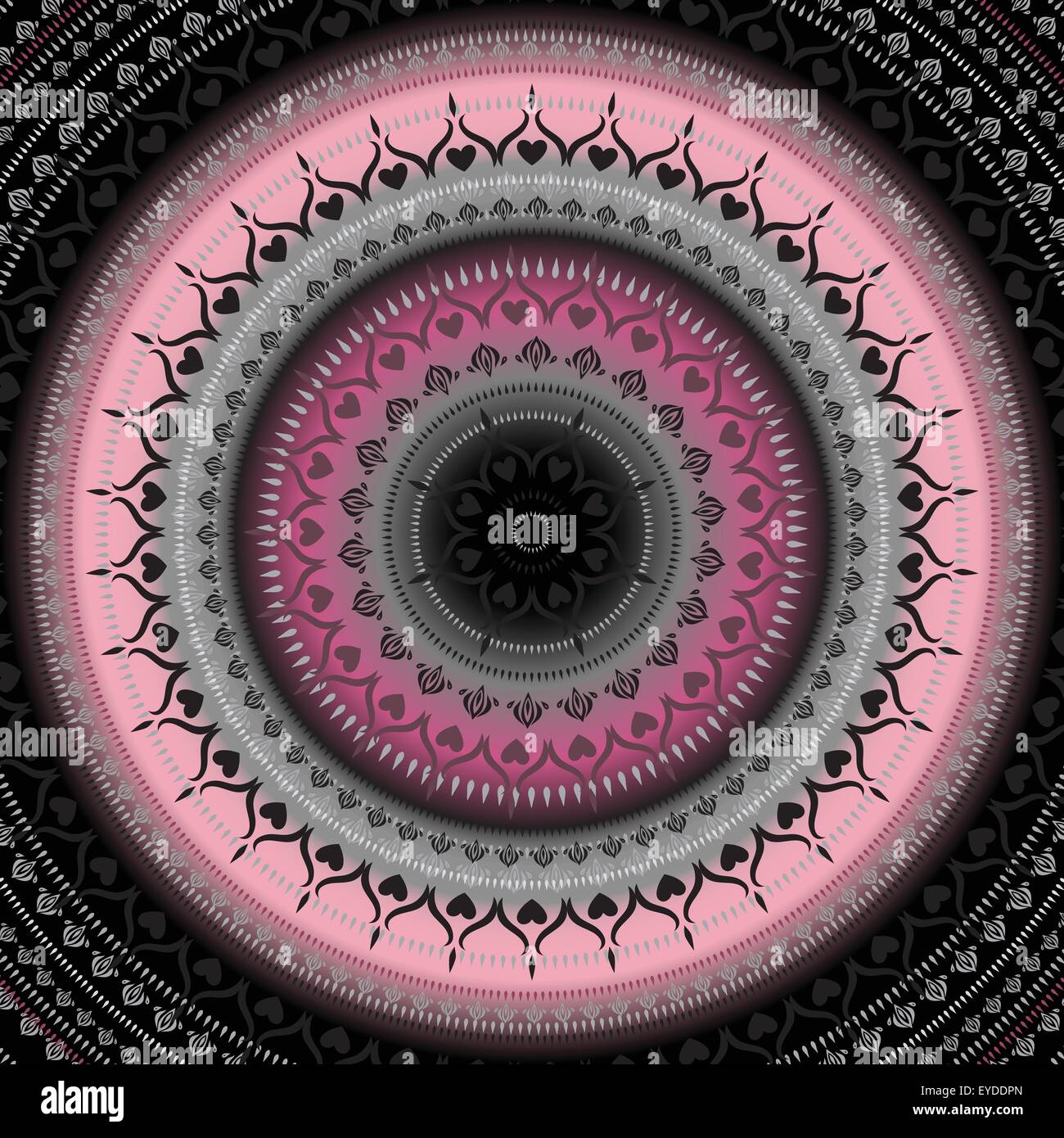 Mandala. Indian decorative pattern Stock Vector Image & Art - Alamy