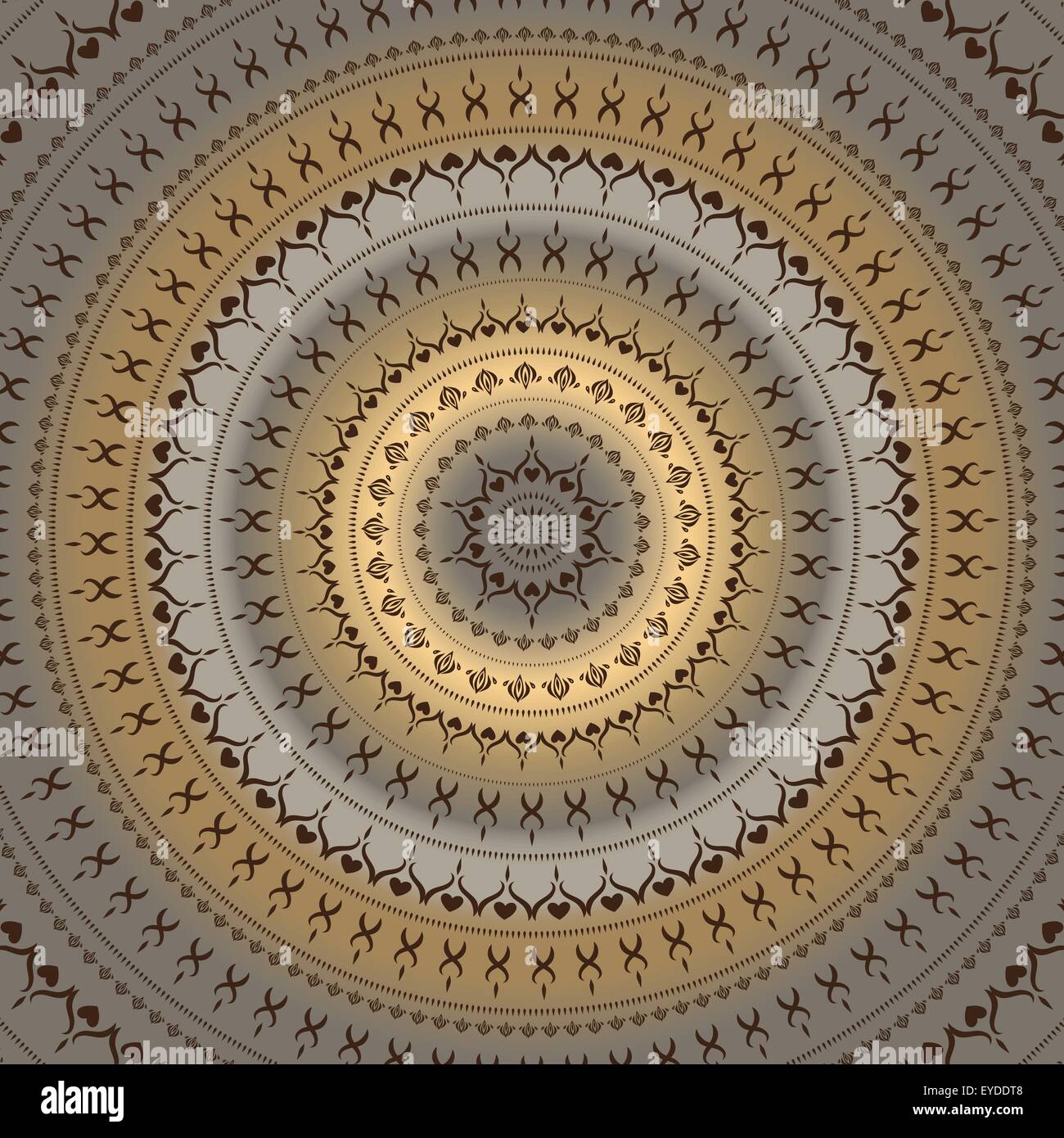 Mandala. Indian decorative pattern Stock Vector Image & Art - Alamy