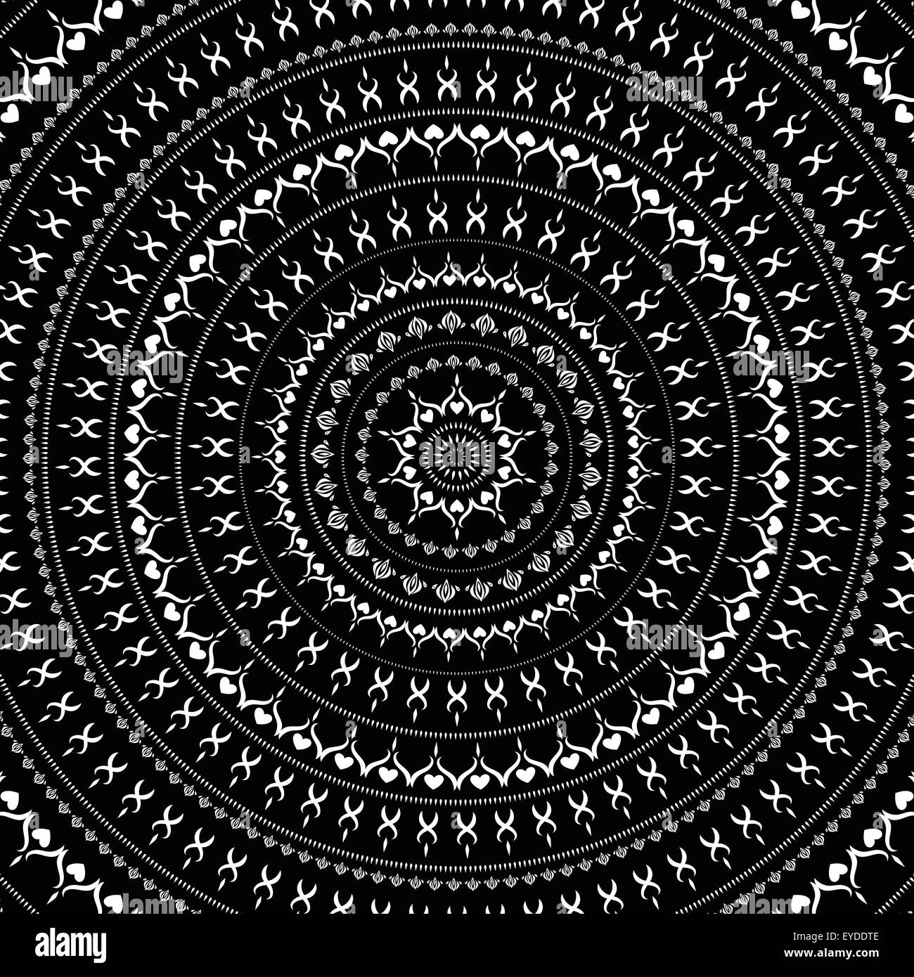 Mandala. Indian decorative pattern Stock Vector Image & Art - Alamy