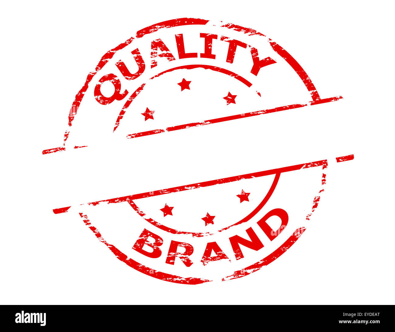 Quality are brand Cut Out Stock Images & Pictures - Alamy