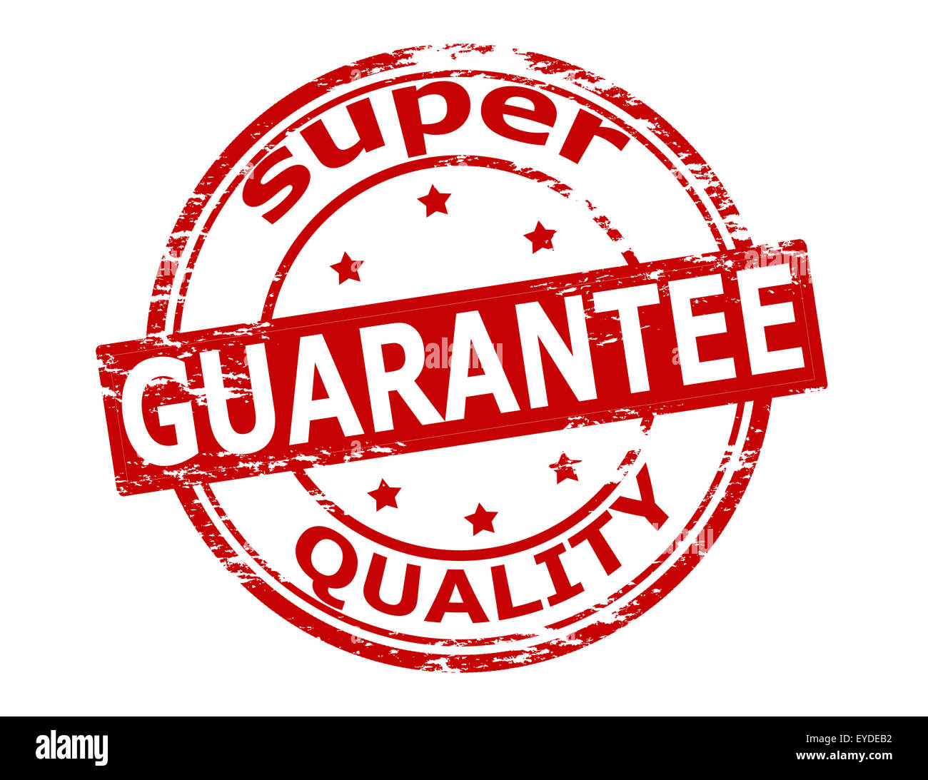 Rubber stamp with text super quality guarantee inside, vector ...