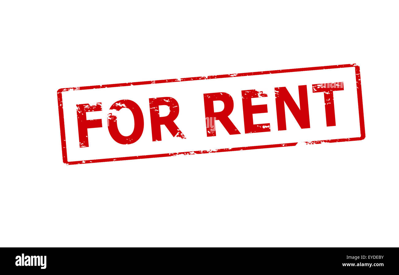 Rubber stamp with text for rent inside, vector illustration Stock Photo ...