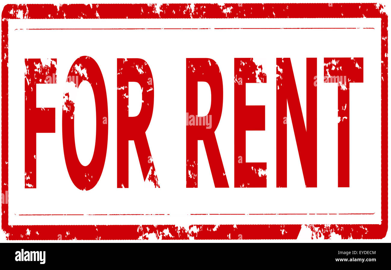 Rubber stamp with text for rent inside, vector illustration Stock Photo ...