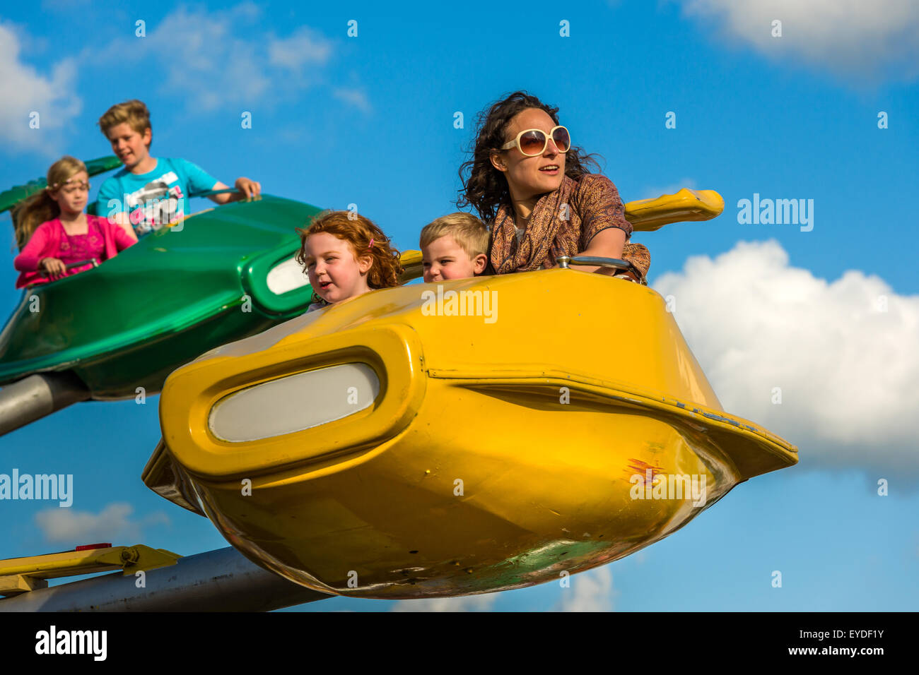 Fair roundabout hi-res stock photography and images - Alamy