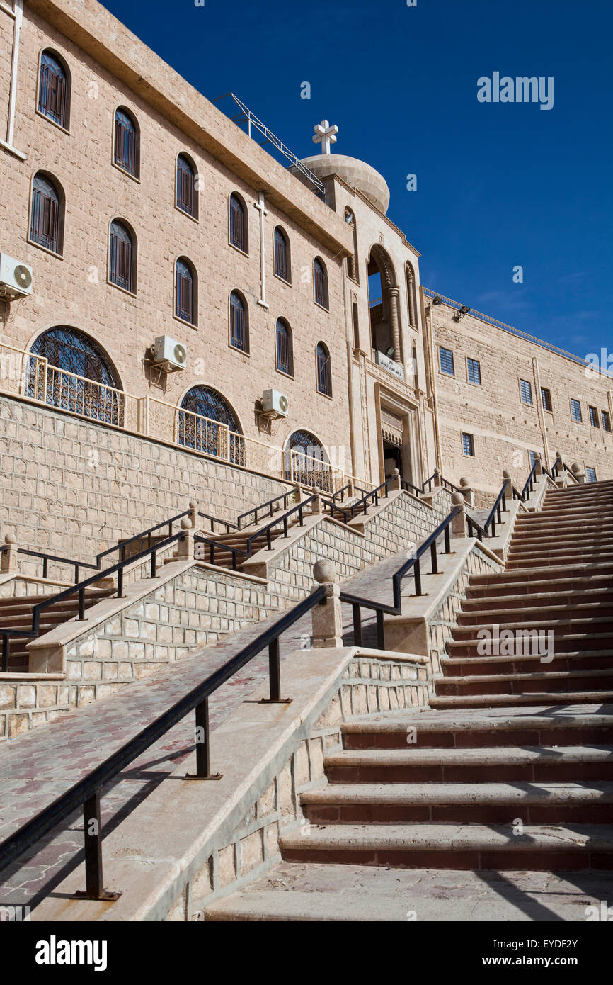Mar Matti Monastery At Mosul, Iraqi Kurdistan, Iraq Stock Photo - Alamy