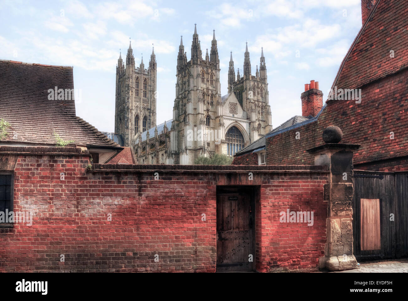 Canterbury Cathedral, Canterbury, Kent, England, United Kingdom Stock ...