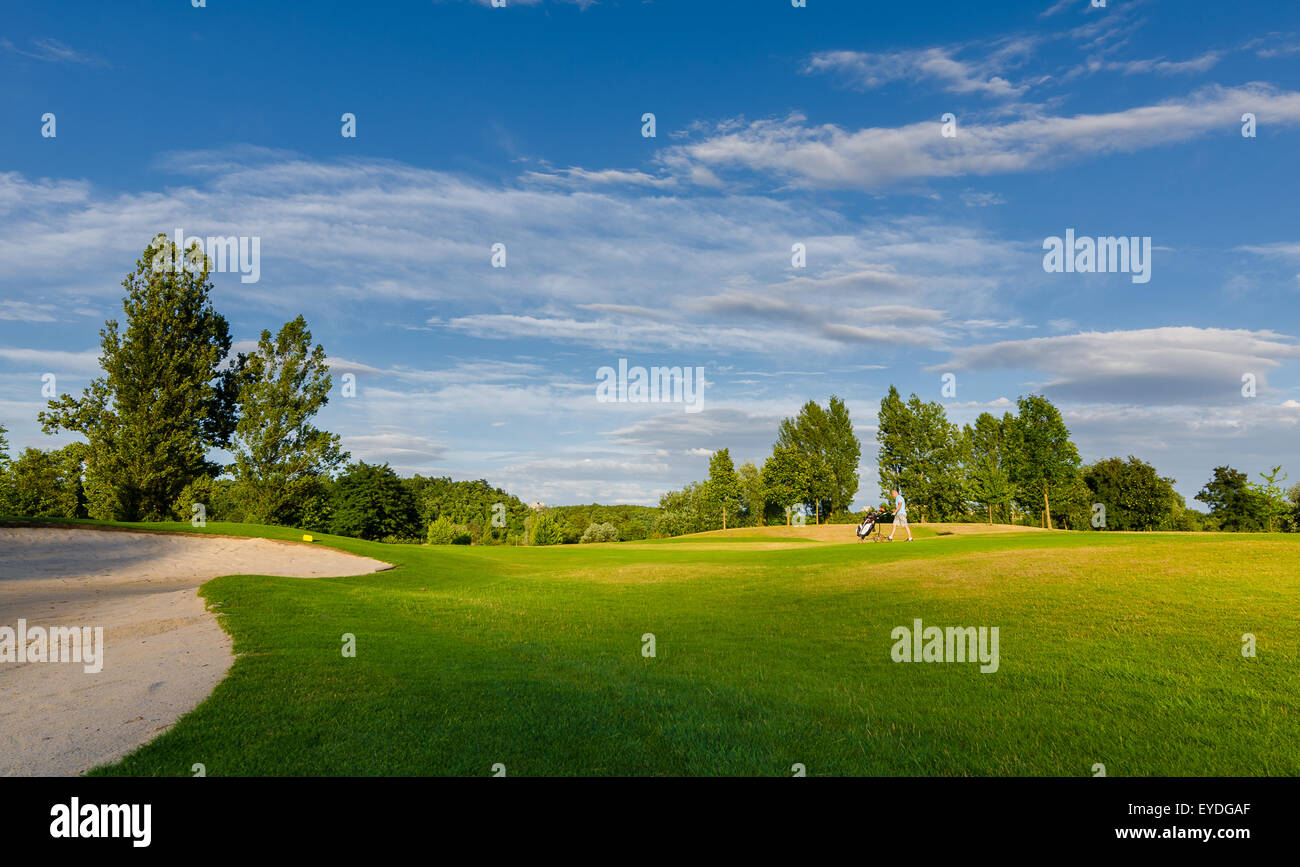 Sunny golf day hi-res stock photography and images - Alamy
