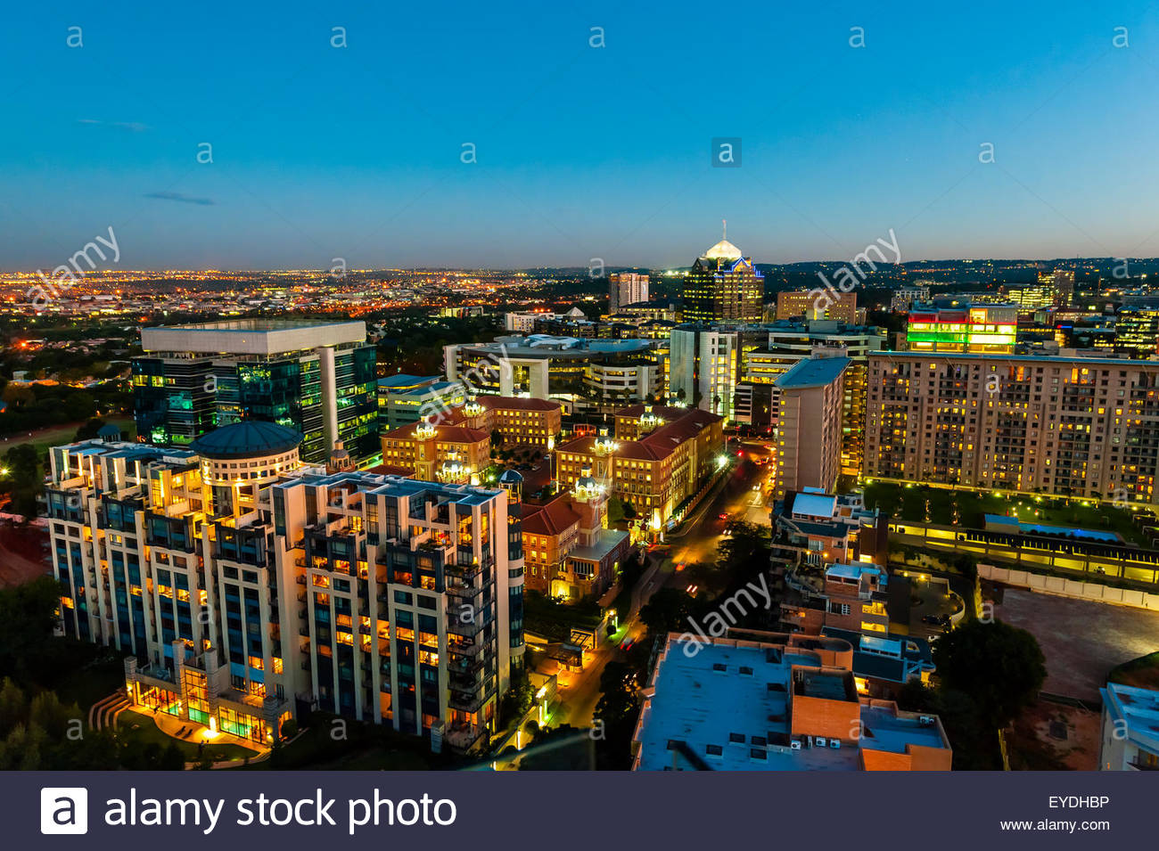 Skyline Of Sandton Stock Photos & Skyline Of Sandton Stock Images - Alamy