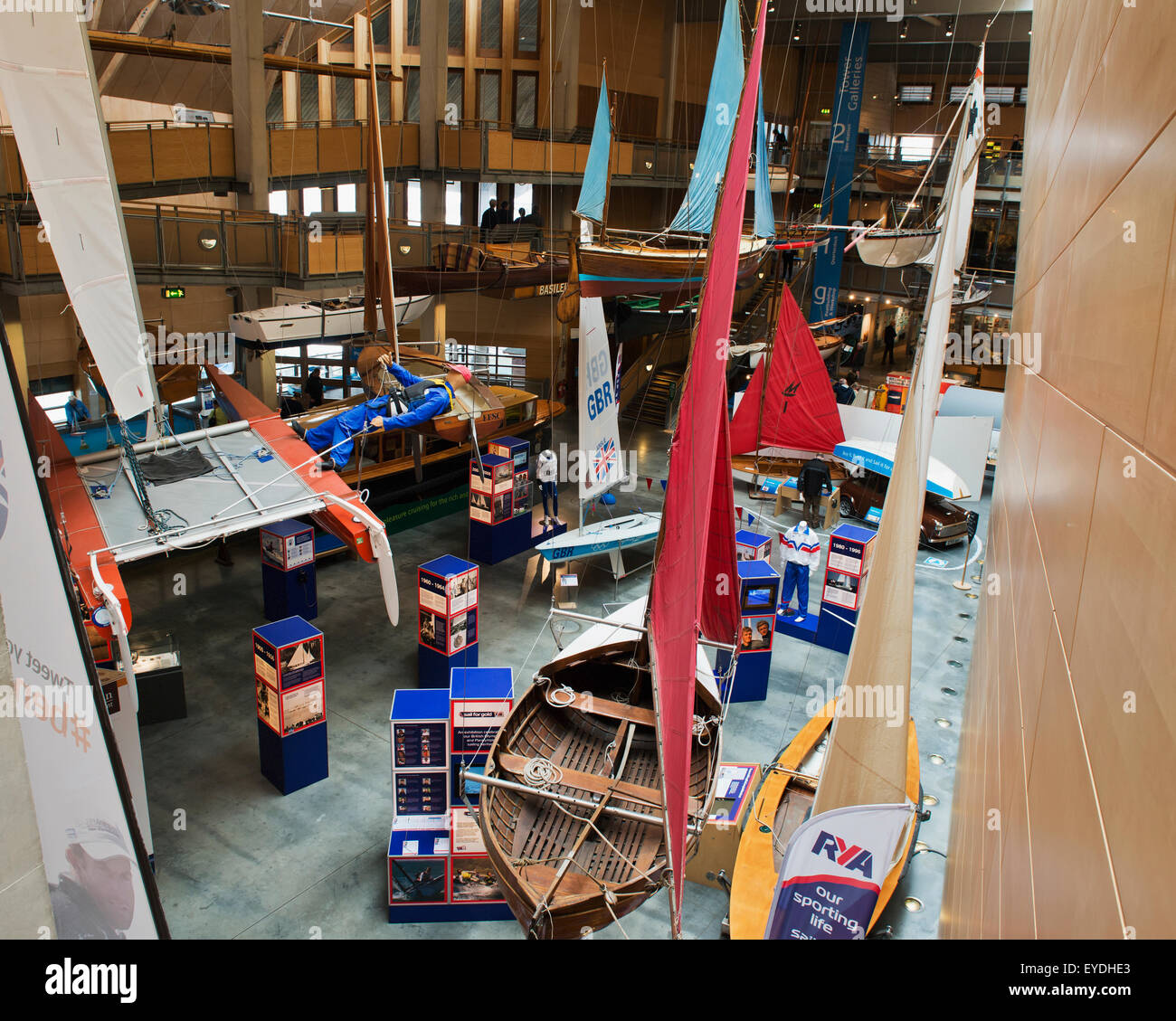 United Kingdom, England, Cornwall, National Maritime Museum; Falmouth ...