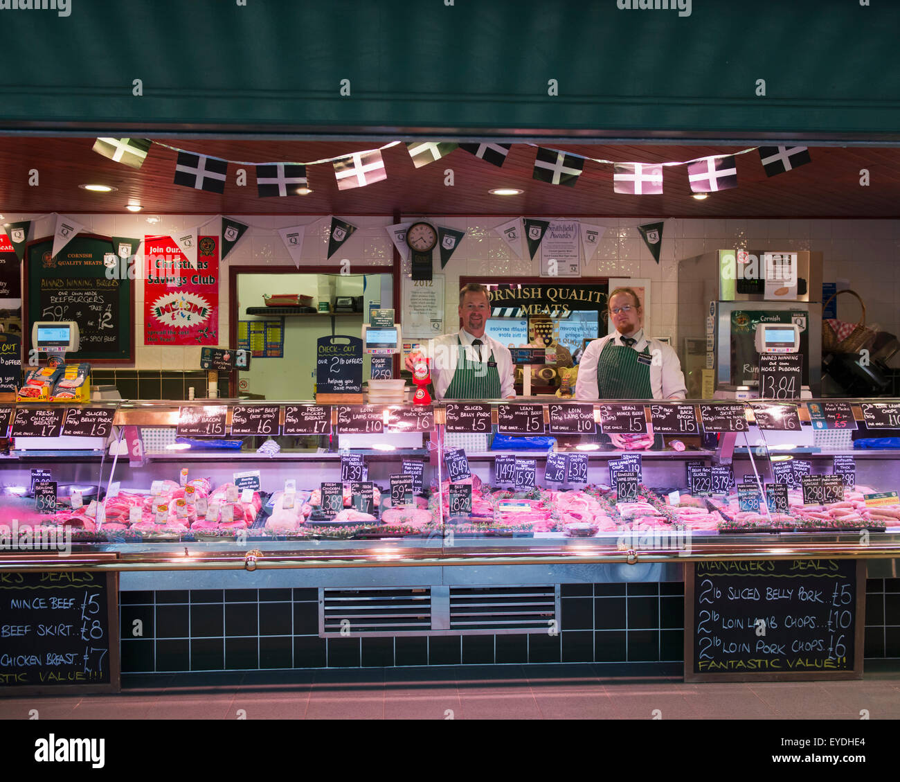 United Kingdom, England, Cornwall, Cornish Family Meat Butchers ...