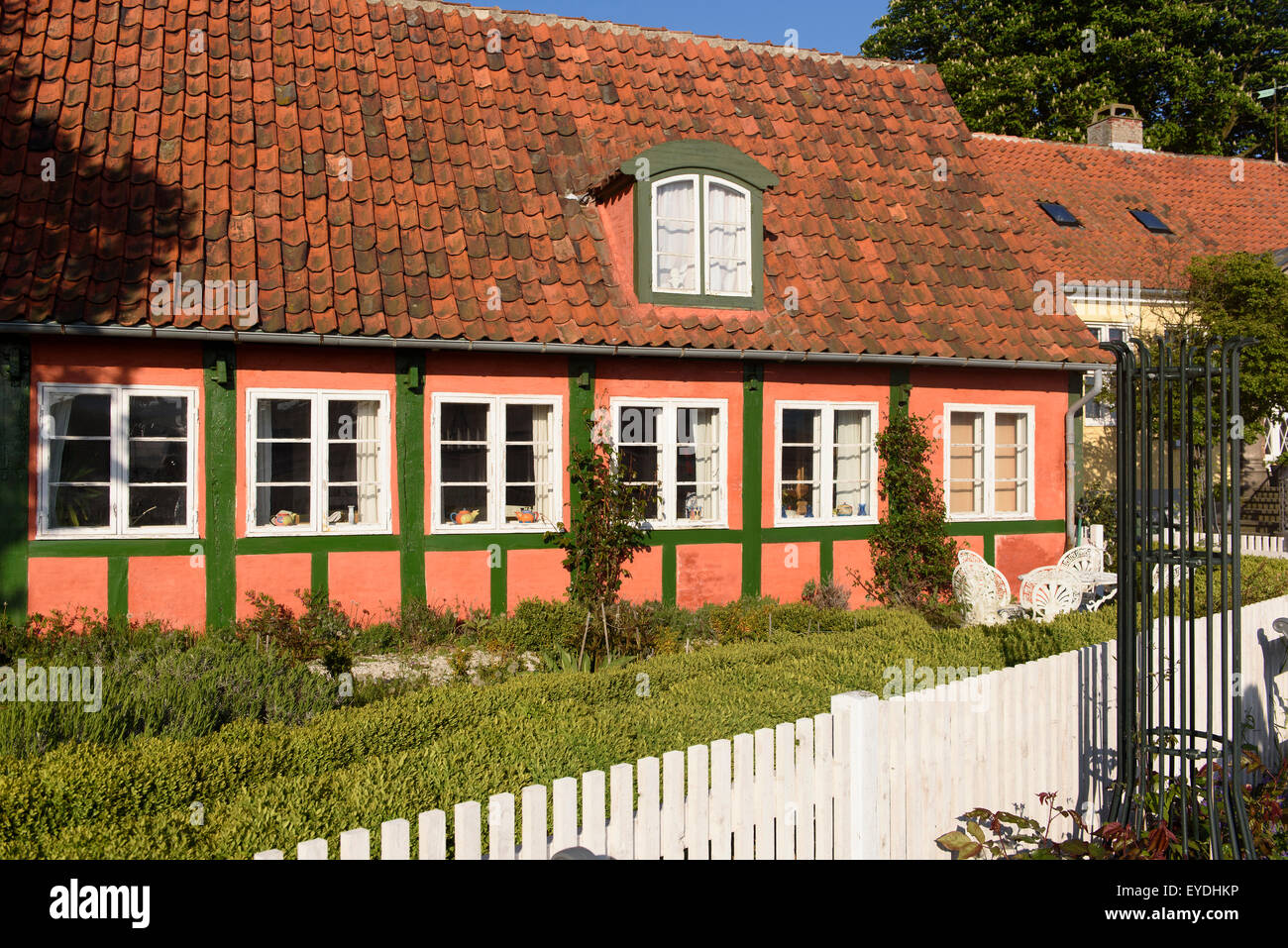 House at Port of Roenne, Isle of Bornholm, Denmark Stock Photo - Alamy