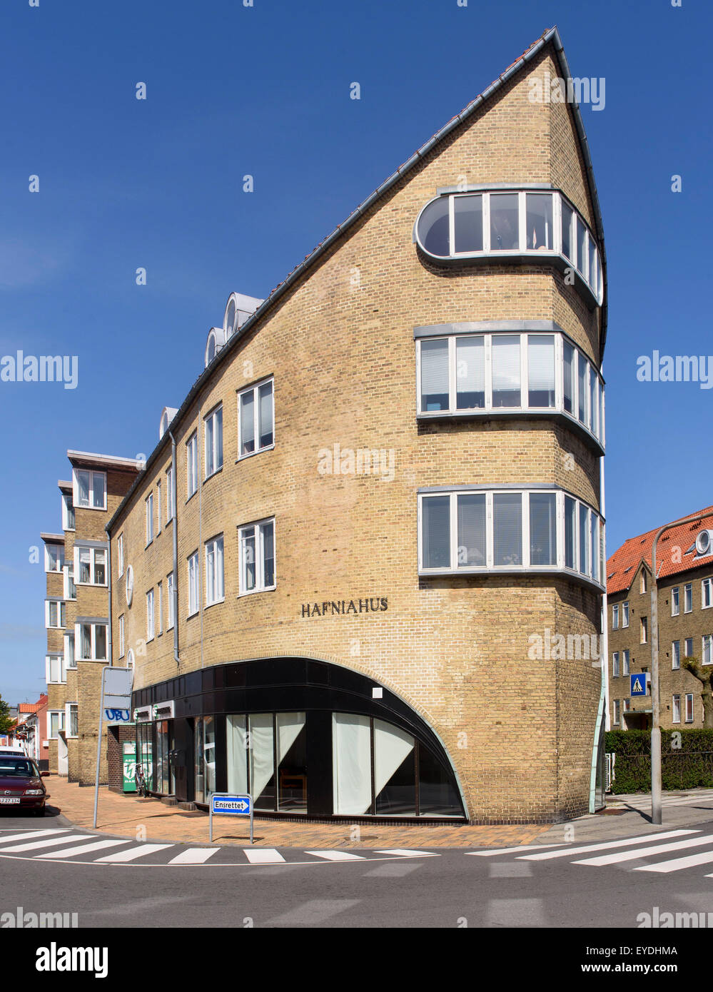 house Hafniahus in Roenne, Isle of Bornholm, Denmark Stock Photo - Alamy