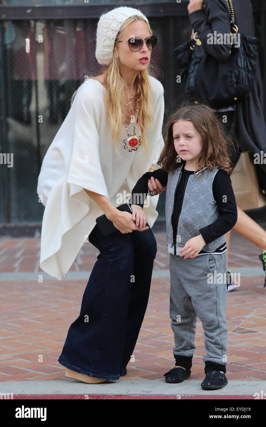 Rachel Zoe and her son stop for greek yogurt in Beverly Hills Featuring ...