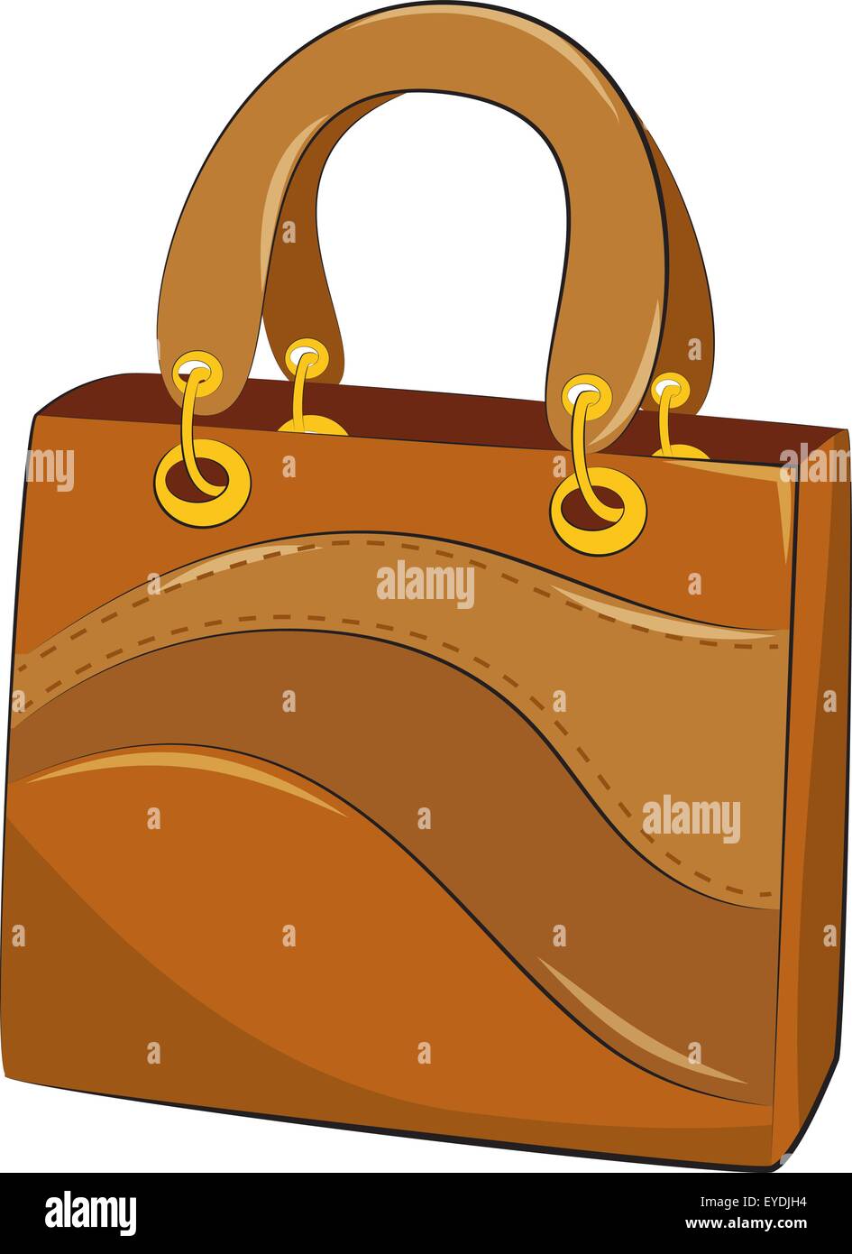 simple handbags. Vector illustration on white background Stock Vector ...