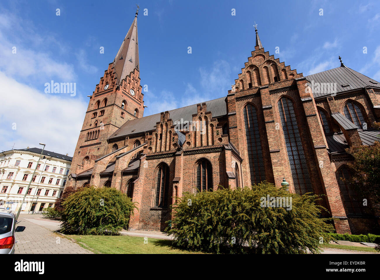 Gothic St.Peter's Church in Malmo, Sweden Stock Photo - Alamy