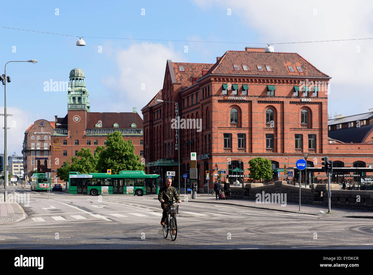 Main station in Malmo, Sweden Stock Photo - Alamy