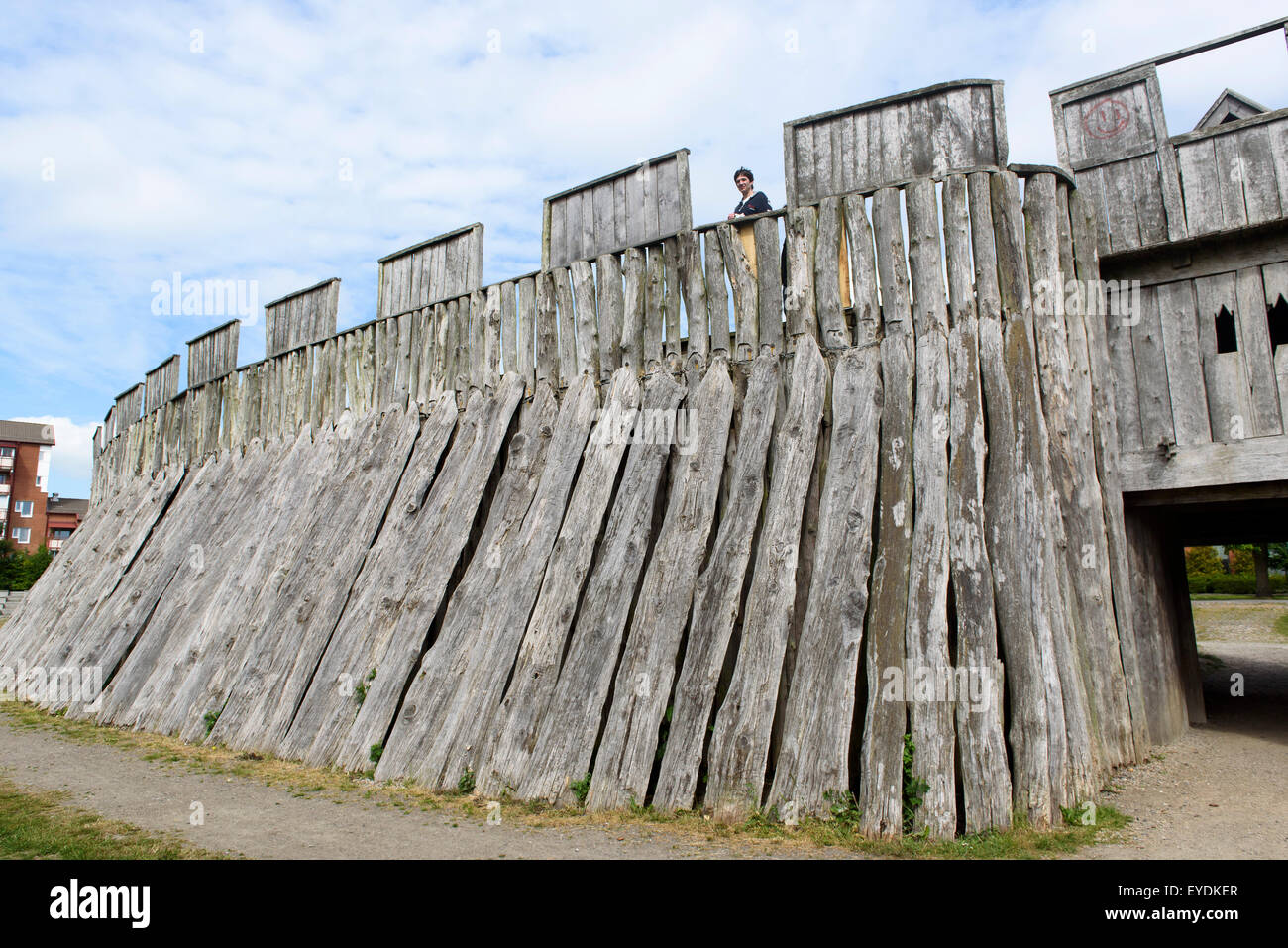 viking Castle Trelleborgen in Trelleborg, Sweden Stock Photo - Alamy