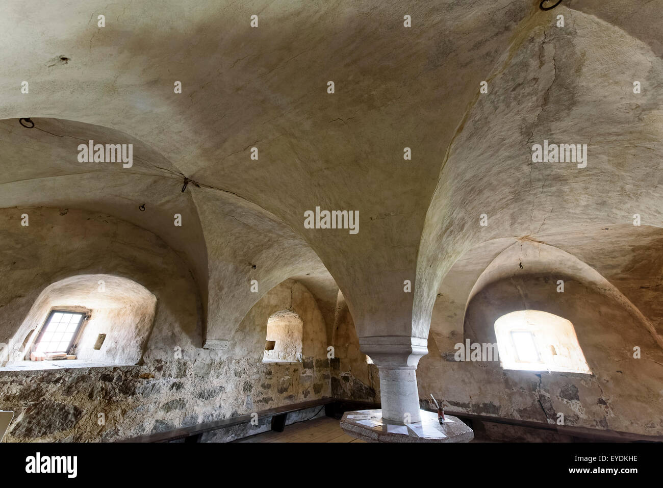 Castle Glimmingehus (1.500) near Simrisham, province Skåne, Sweden ...