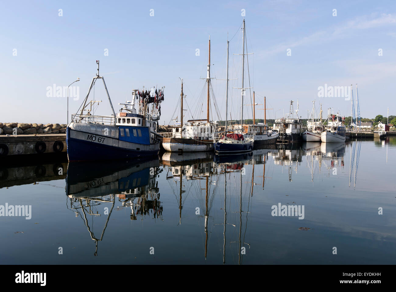 port of Simrisham, province Skåne, Sweden Stock Photo - Alamy
