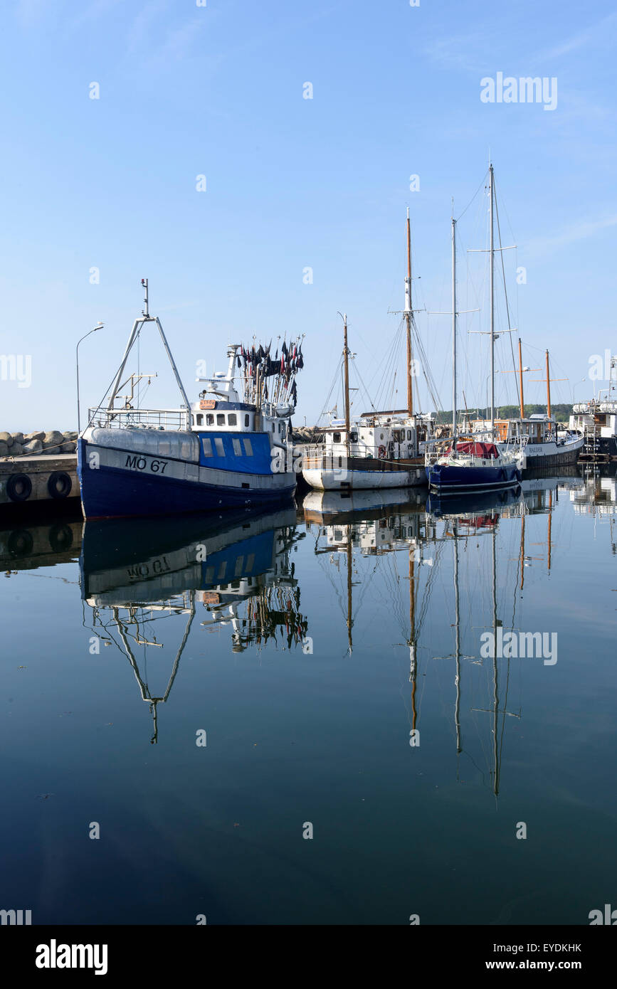 port of Simrisham, province Skåne, Sweden Stock Photo - Alamy