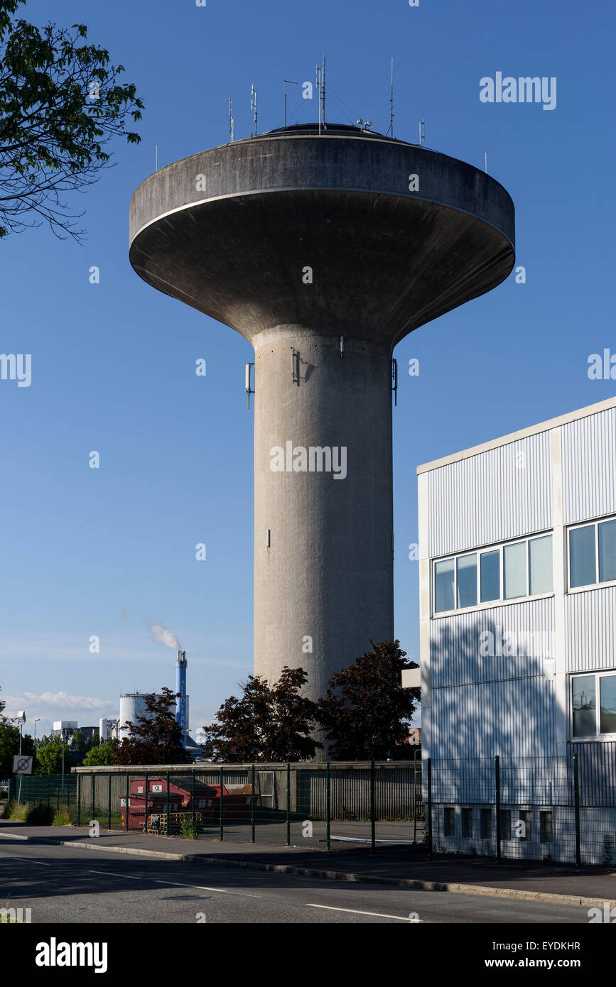 water tower Vattenverk in Kristianstad, Province Skåne, Sweden Stock ...