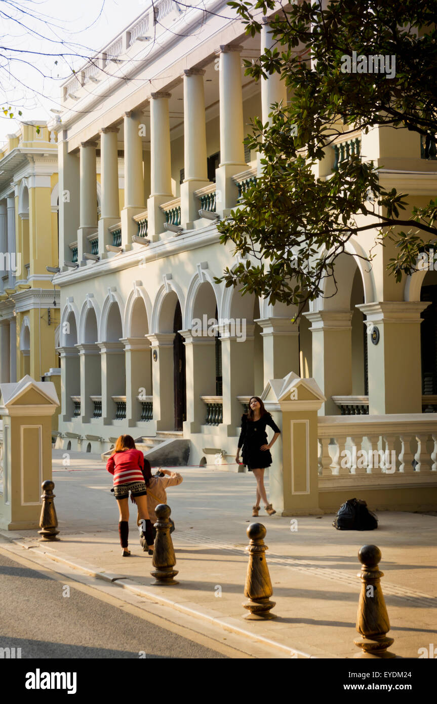 Guangzhou Shamian Island Architecture High Resolution Stock Photography ...