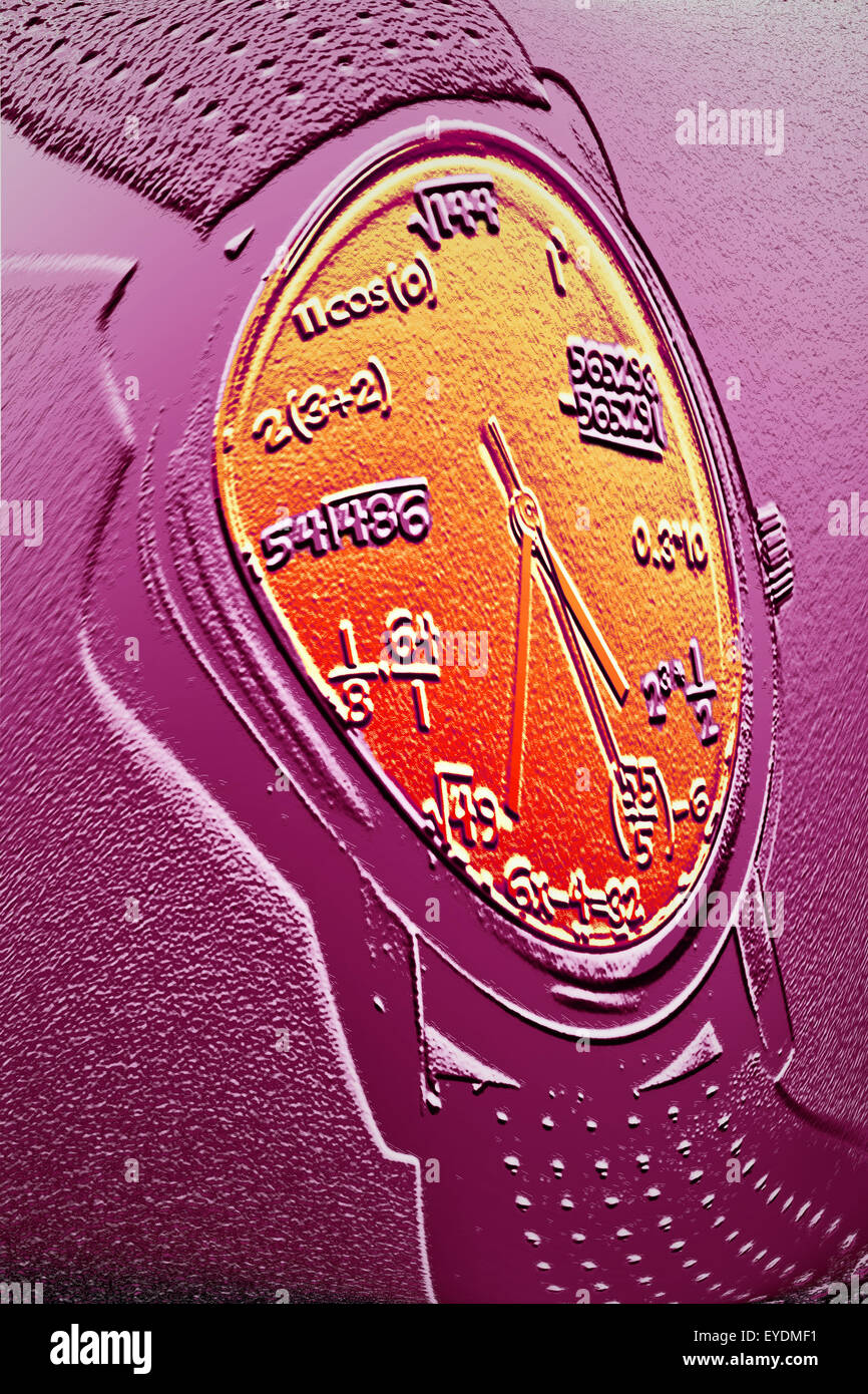 The time Einstein Stock Photo - Alamy