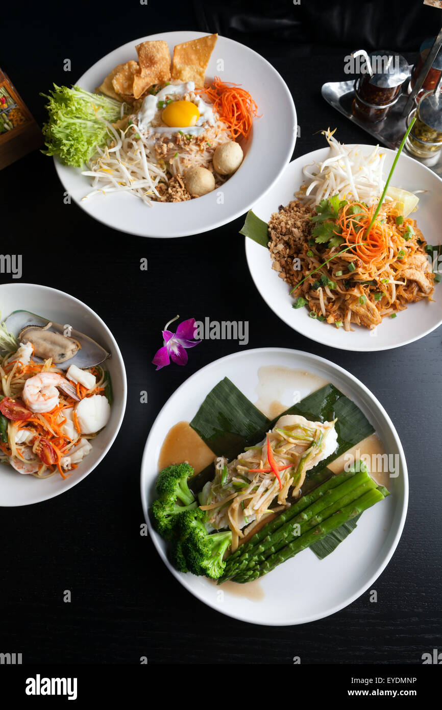 Authentic Thai Cuisine Stock Photo - Alamy