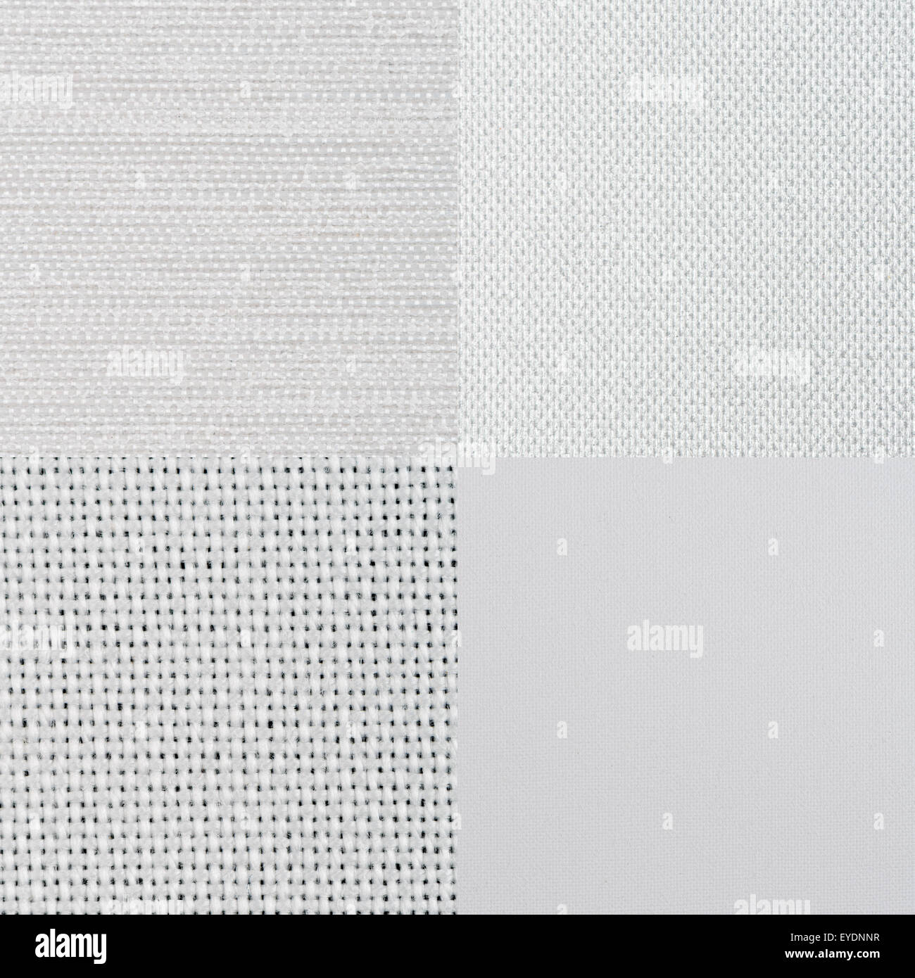 Set of white vinyl samples, texture background Stock Photo - Alamy