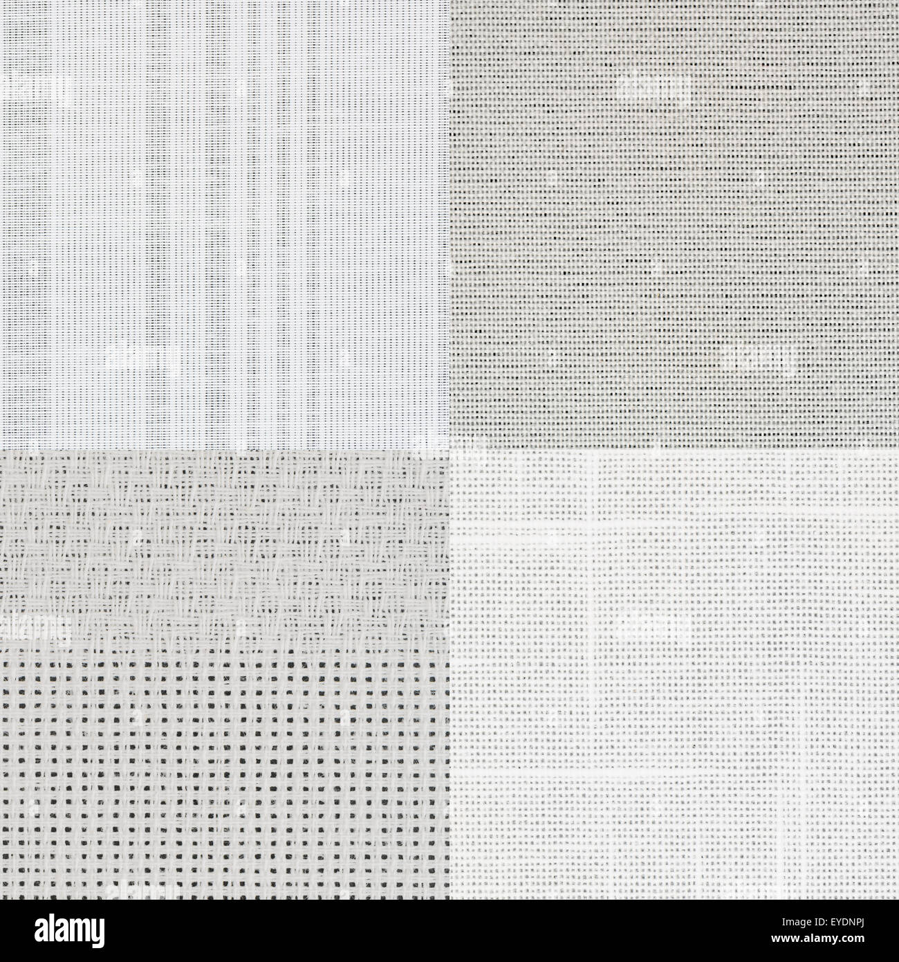 Set of white vinyl samples, texture background Stock Photo - Alamy