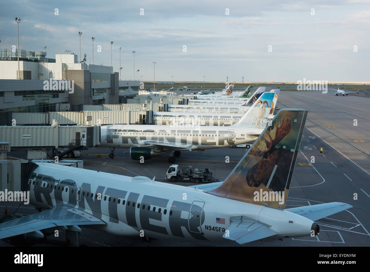 Denver International Airport; Colorado. USA Stock Photo - Alamy
