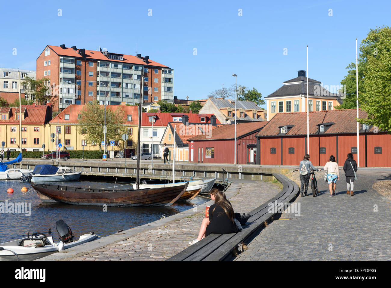 at Fisktorget in Karlskrona, Province Blekinge, Sweden Stock Photo - Alamy