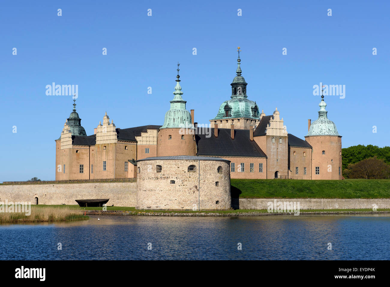 Renaissance castle Kalmar Slott in Kalmar, Sweden Stock Photo - Alamy