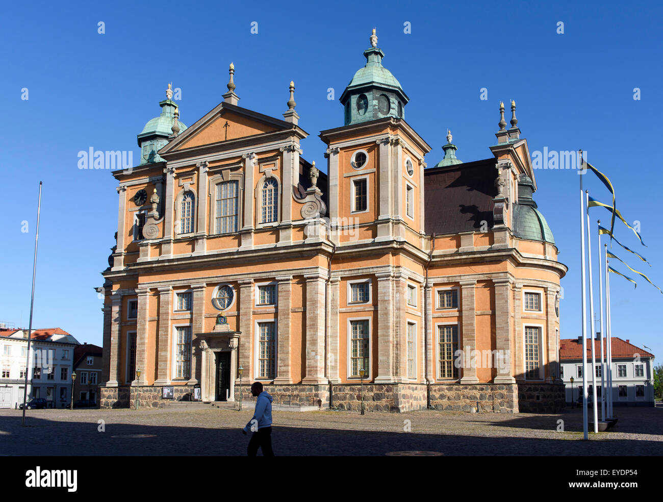 cathedral domkyrka at Sortorget in Kalmar, Sweden Stock Photo - Alamy