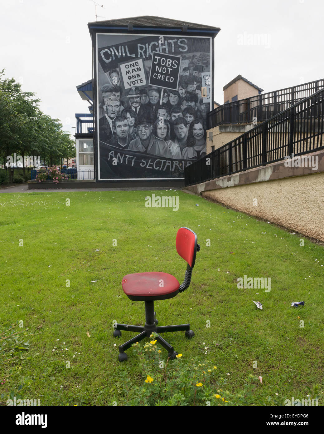 United Kingdom, Northern Ireland, County Londonderry, Civil Rights ...