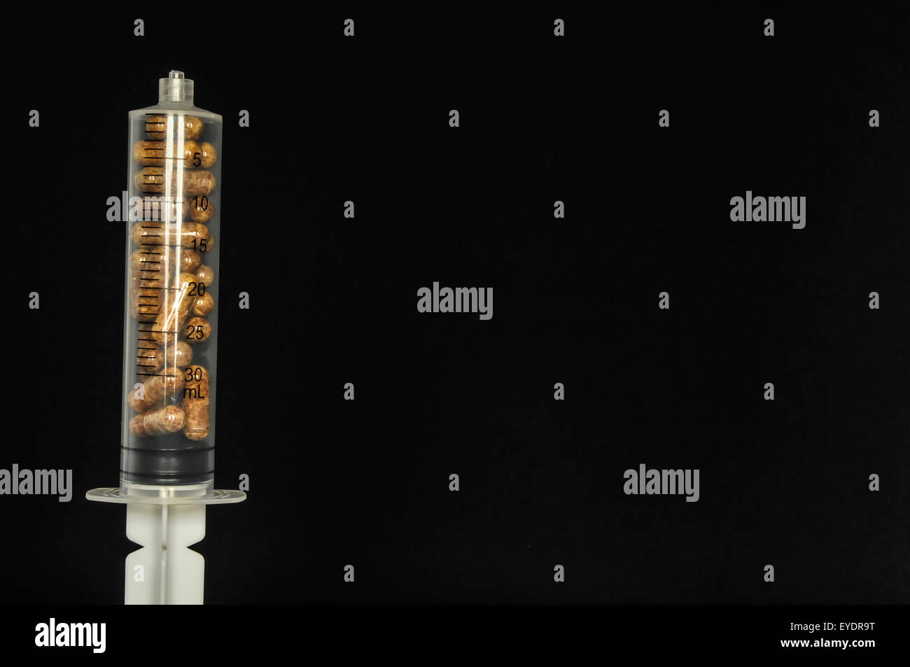 medical syringe on a drugs Stock Photo - Alamy