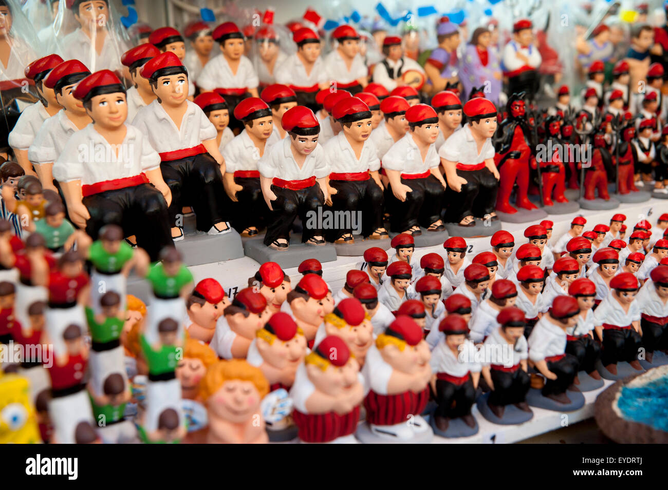 Catalan Nativity Character Known As Caganer In Santa Llucia Christmas ...