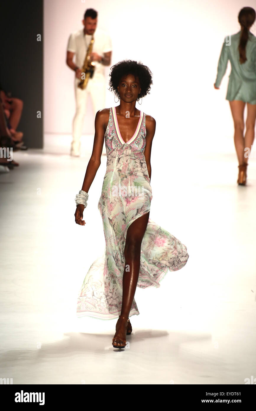 Fashion label Riani showcases its latest collection, July, 7th 2015 in ...