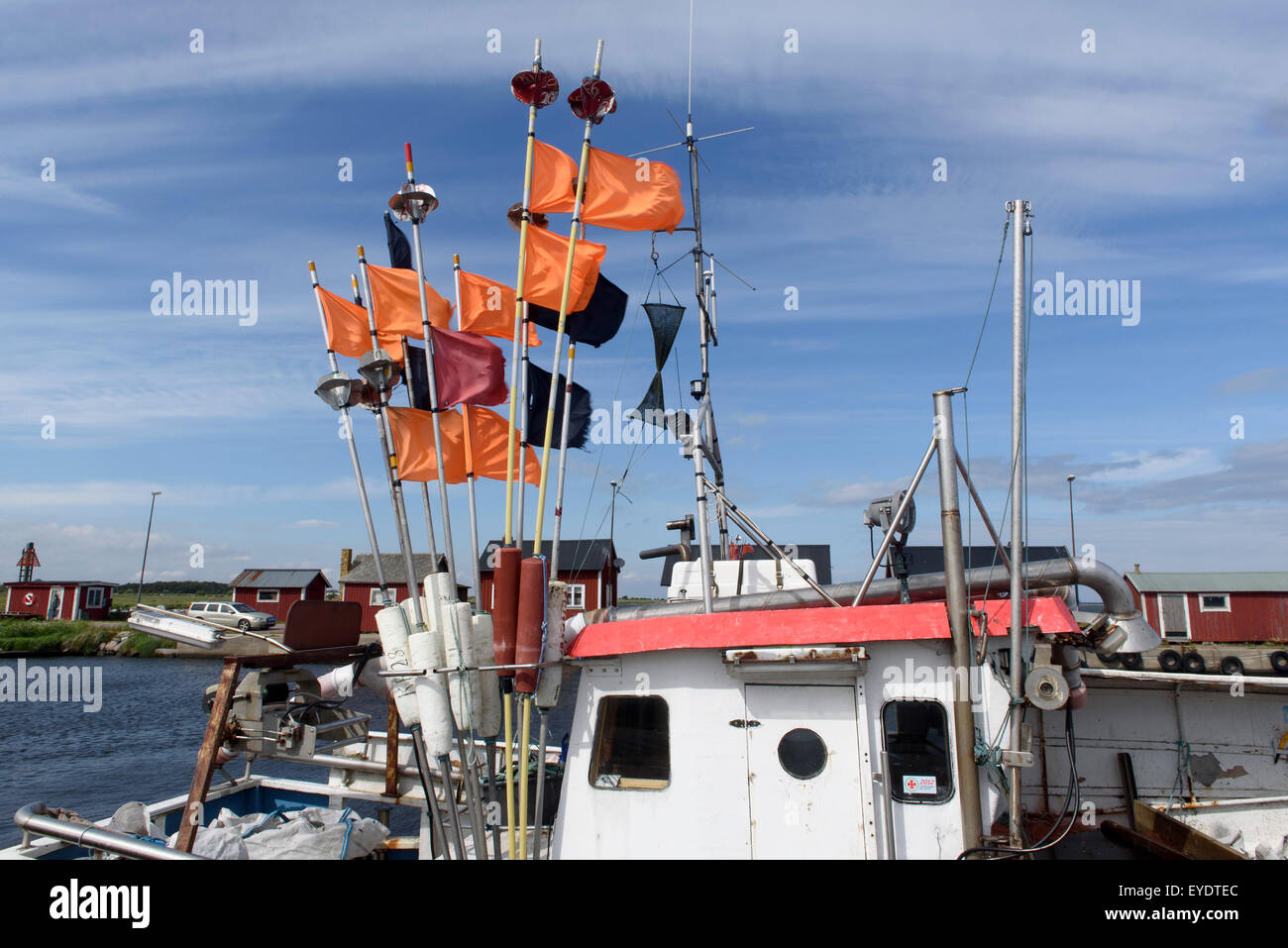 port of Gräsgårds Hamn, Isle if Öland, province Kalmar, Sweden Stock ...