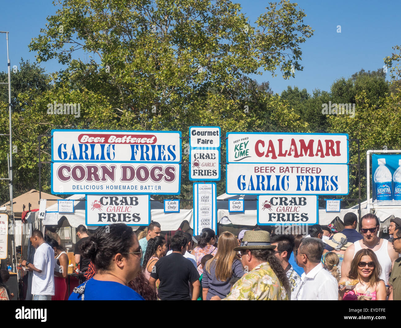 GILROY, CA/USA - July 24-26, 2015: 37th annual Gilroy Garlic Festival ...