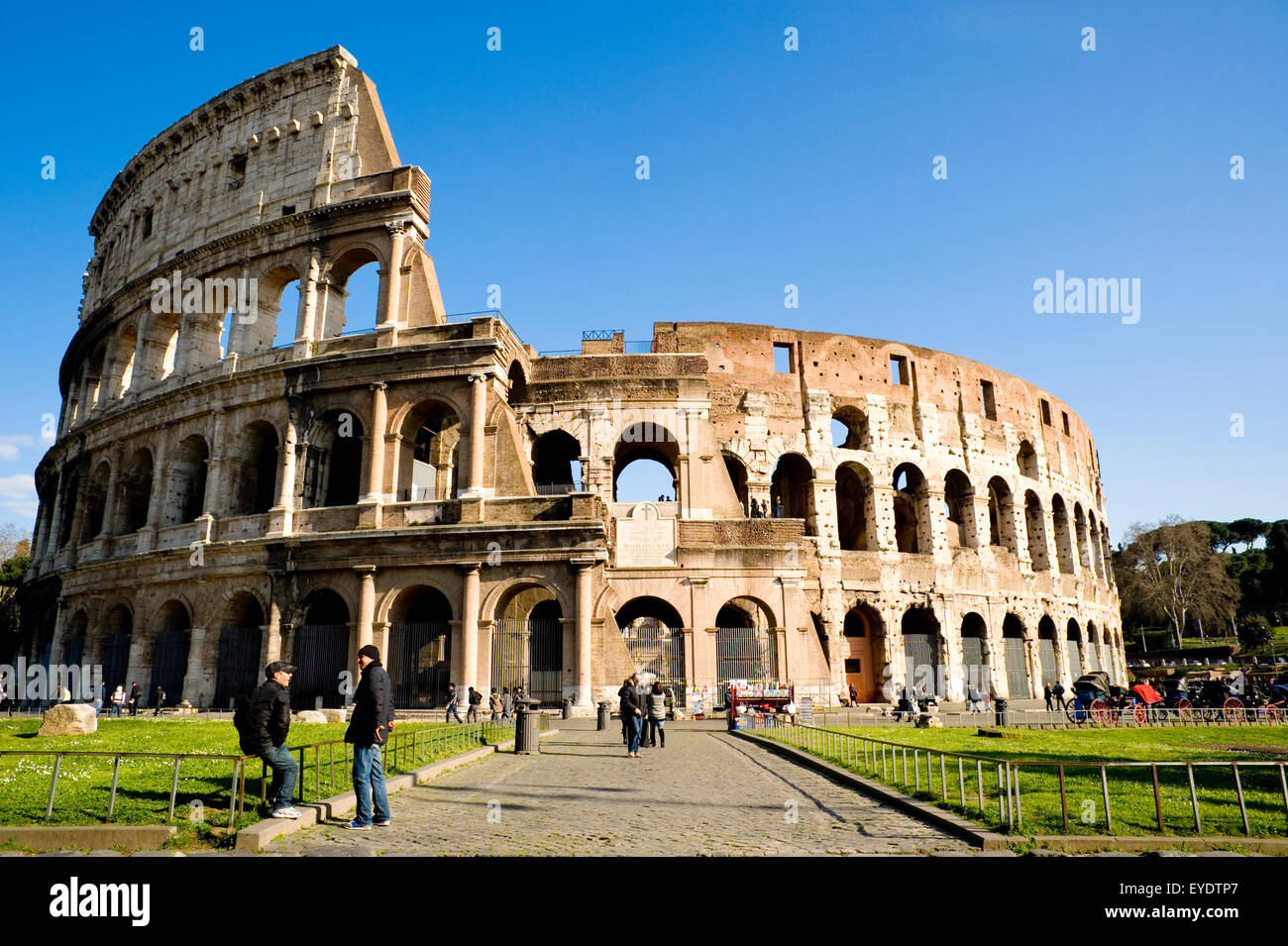 Views Of The Colosseum, Rome, Italy Stock Photo - Alamy
