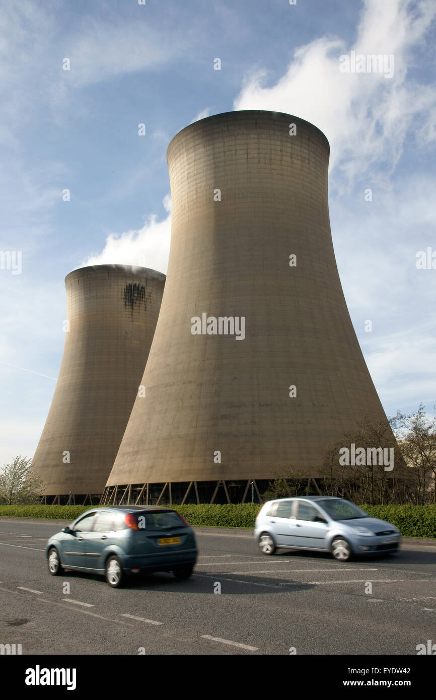 Drax Power Station, near Selby, North Yorkshire; Yorkshire, England ...