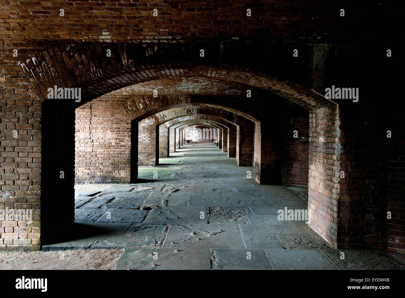 Inside Fort Jefferson
