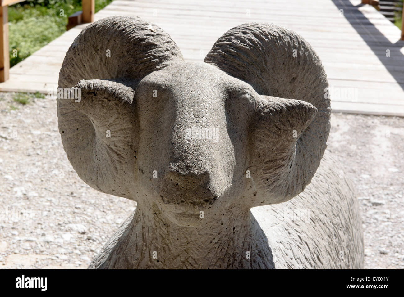bollard in the historic center of Visby, Isle of Gotland, Sweden Stock ...