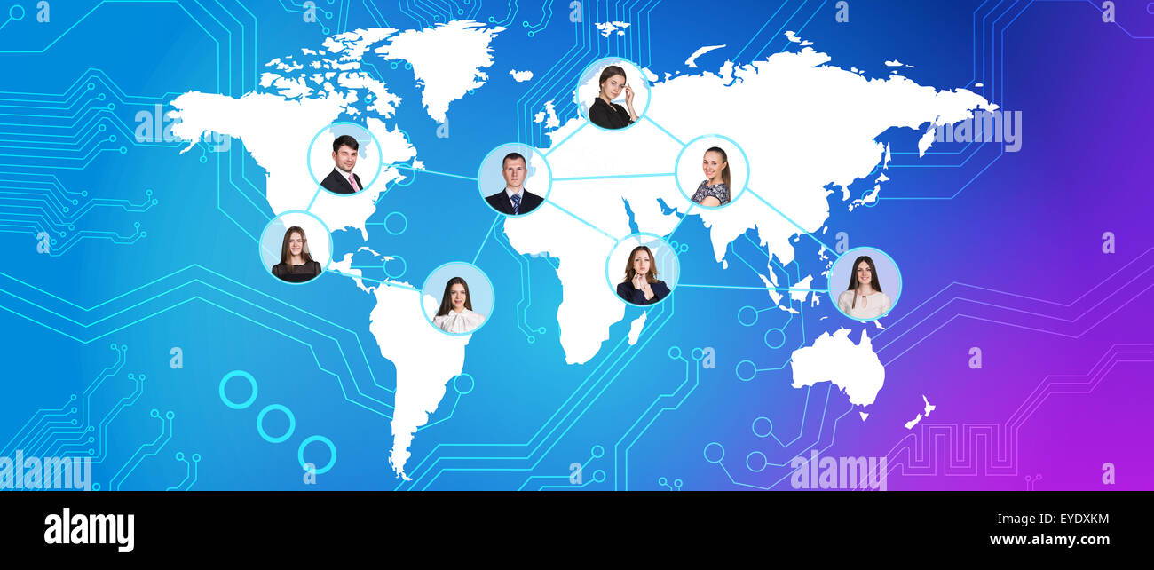 Map planet world map hi-res stock photography and images - Alamy