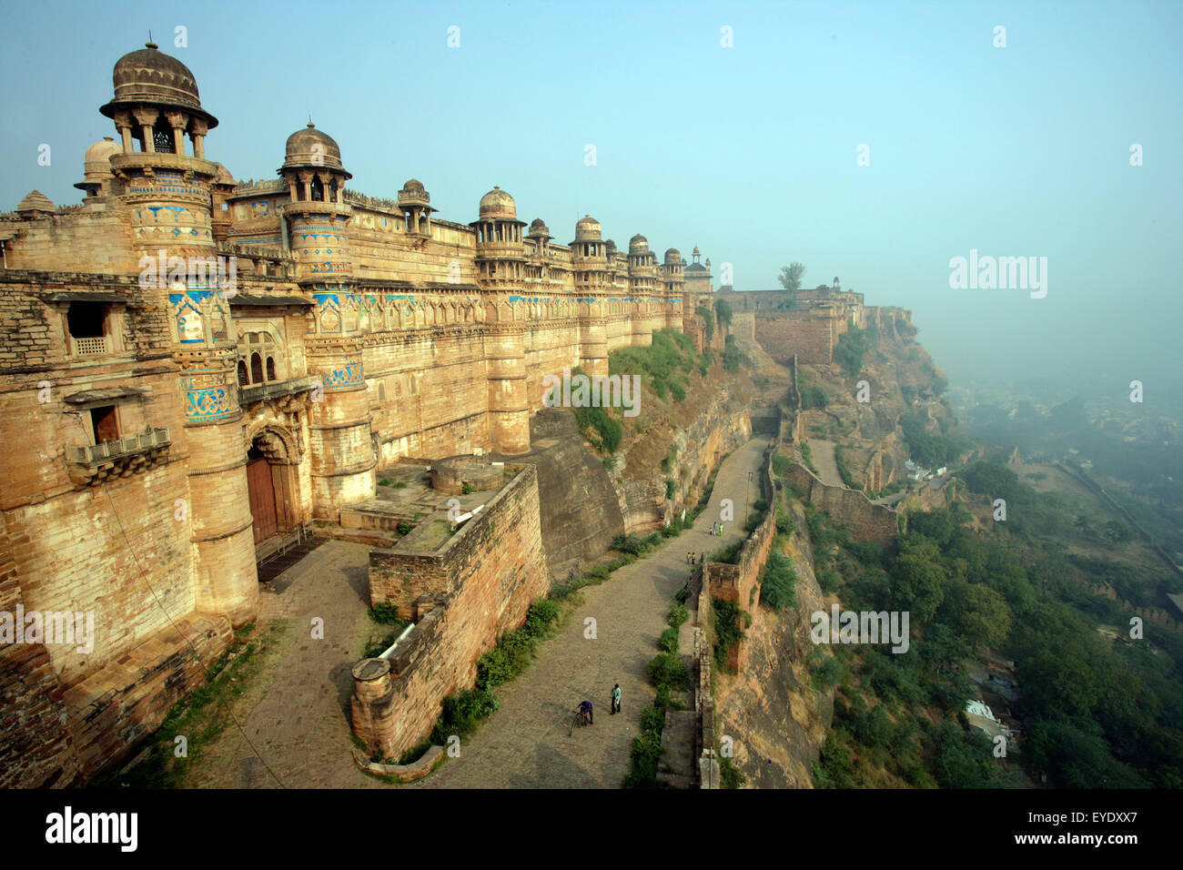 Gwalior Fort Gwalior Madhya Pradesh India Stock Photo - Alamy