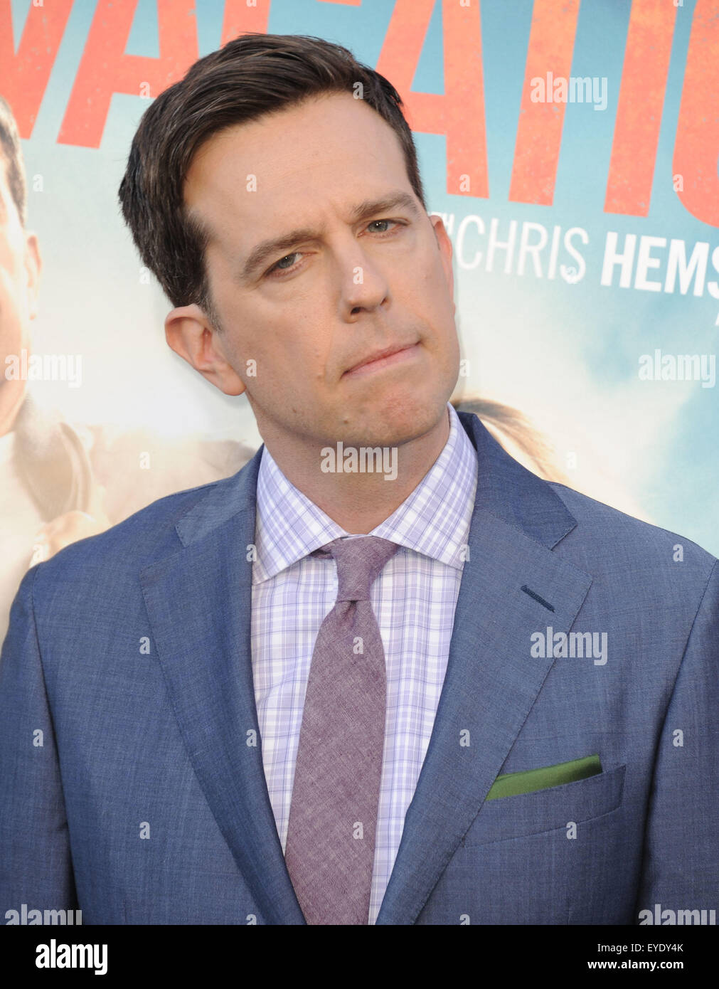 Los Angeles, California, USA. 27th July, 2015. Ed Helms attending the ...