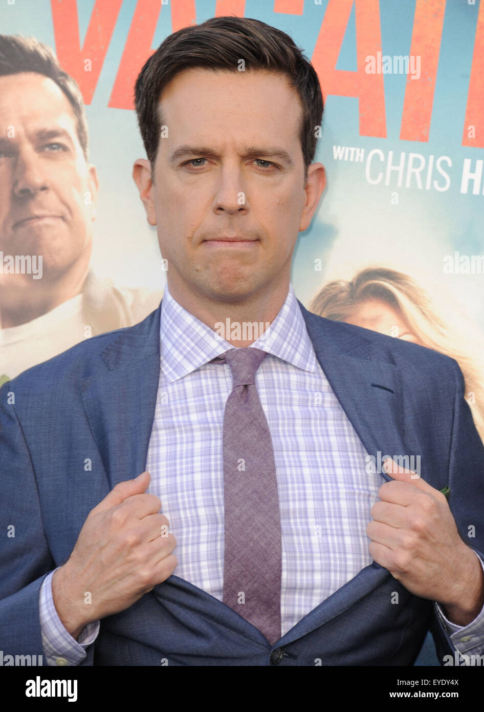 Los Angeles, California, USA. 27th July, 2015. Ed Helms attending the ...