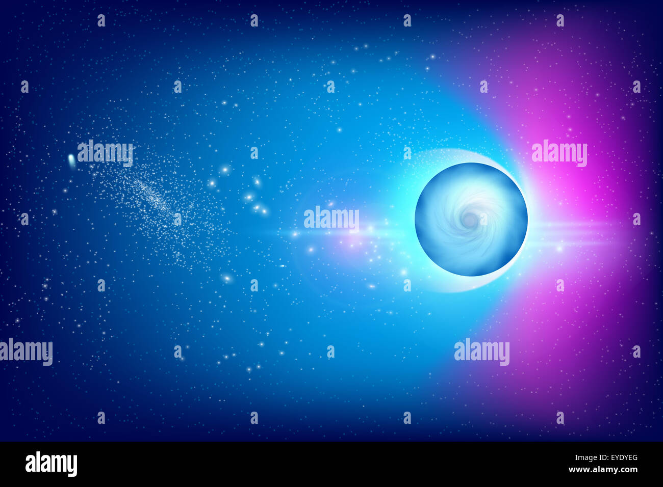 Star in space Stock Photo - Alamy