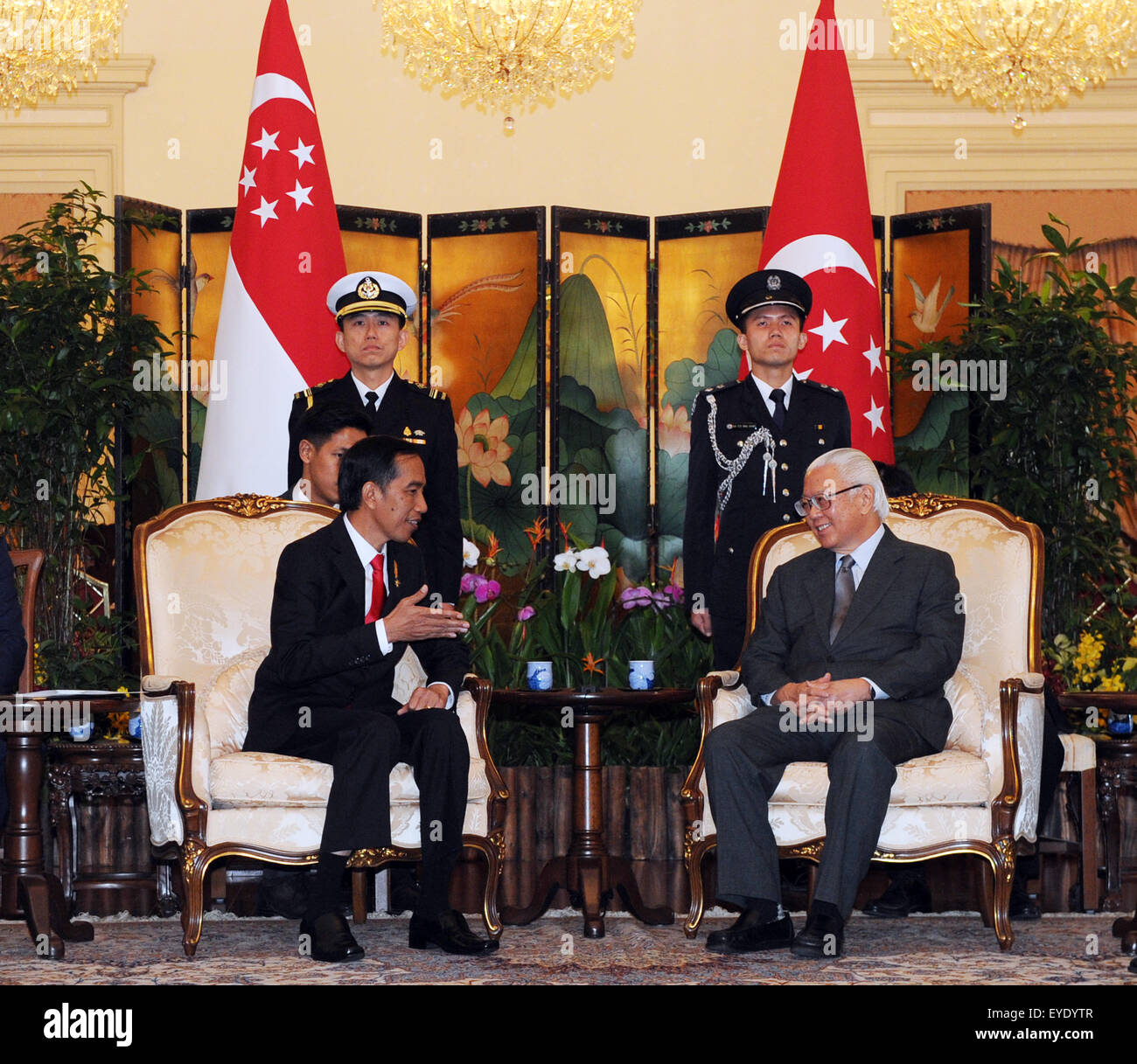 The president of singapore tony tan keng yam hi-res stock photography ...
